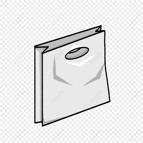 편평한 비닐 봉투 일러스트 클립 아트하얀플랫 Png 일러스트 무료 다운로드 Lovepik