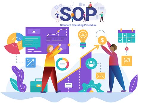Sop Standard Operating Procedure Concept With Big Vector 49 Off