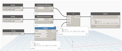 The If Node Is Exectuting Both True And False Revit Dynamo