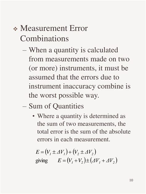 ppt chapter 2 measurement errors powerpoint presentation free