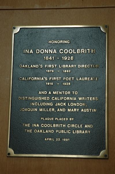 Ina Coolbrith Oakland Localwiki