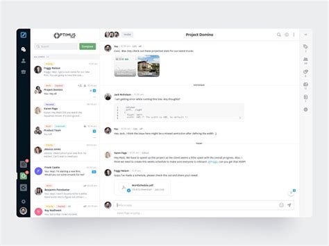 10款pc端聊天对话界面ui设计