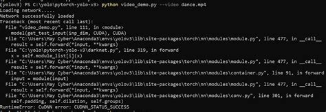 runtimeerror cudnn error cudnn status success · issue 13