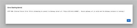 Propagating Enterprise Gateway Error Messages To The Frontend Eg