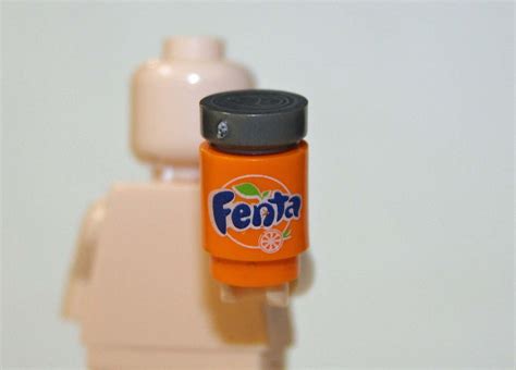 Fanta Orange Soda Pop Can For Minifigures Minifigureoutlet