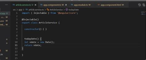 Service Layer In Angular For Logic Or Data Organization