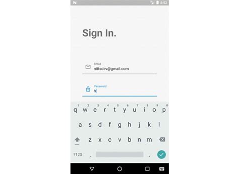 An Example Of Firebase Authentication In A Flutter
