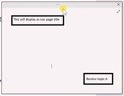 Using Quick Notes In Microsoft OneNote Earn And Excel