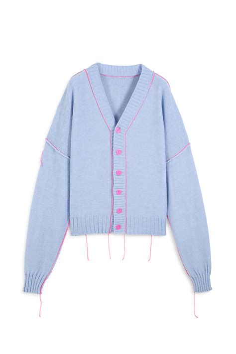 Кардиган из шерсти альпаки и шерсти мериноса Uglysweaterclub на Babochka Ru арт 54 Distant