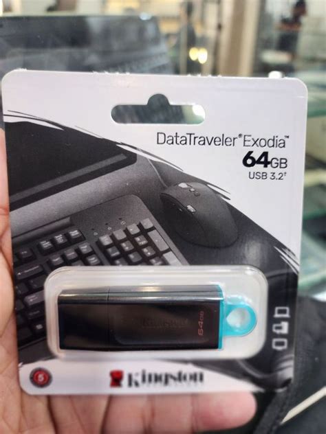 Kingston Usb Flash Drive 16 32 64 128 256gb Fast Data Traveller Exodia Onyx Daraz Pk