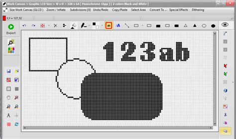 Bitmap2lcd How To Use Short Tutorial Bitmap2lcd Software Tool