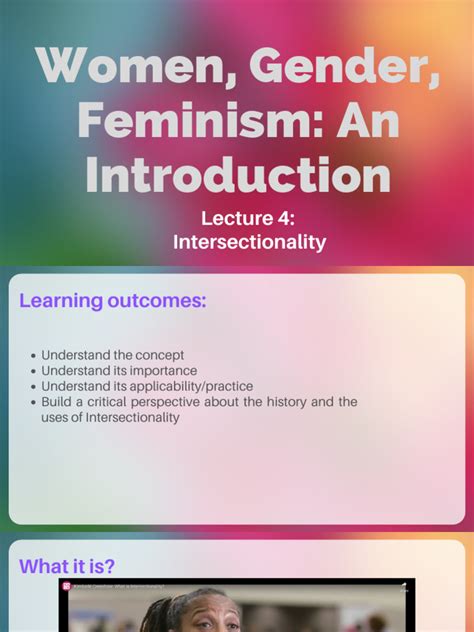 Slides Lecture 4 Fall 2023 Pdf Intersectionality Gender