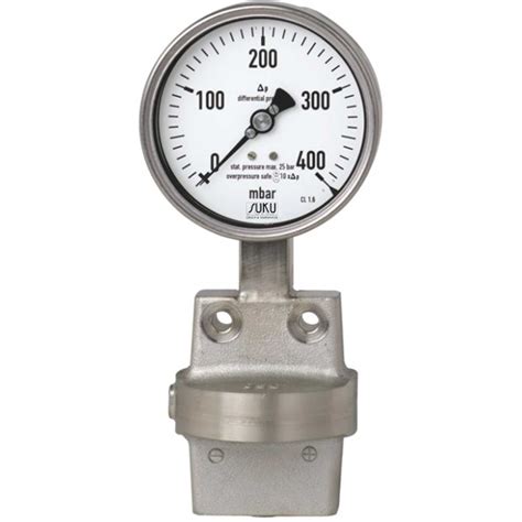 Type 2700 Differential Pressure Gauge Ns 100 High Overload Protected