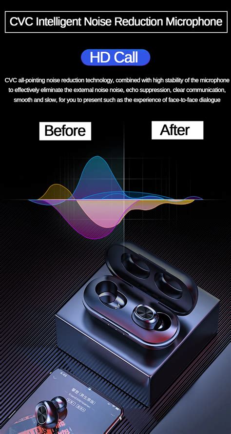 B5 Tws Bluetooth беспроводные наушники 5 0 наушники с сенсорным управлением водонепроницаемые