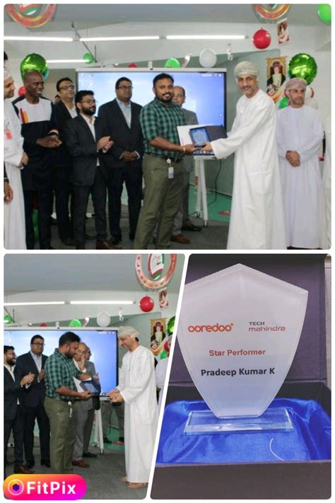 Pradeep Kumar Pmp® On Linkedin It Is An Immense Honor To Receive From Ooredoo Oman Ctio Dr