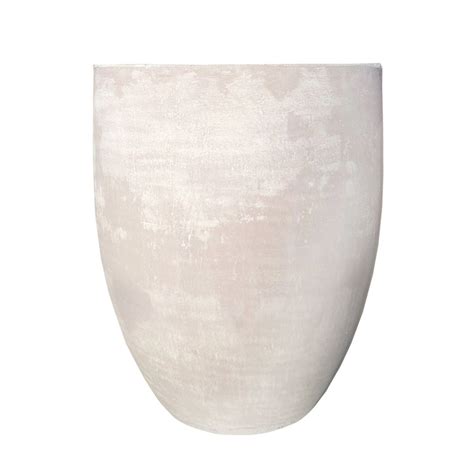 Modstone Tall Thin Planter White Large Wsaucer Poppys Home And Garden
