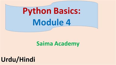 python module 4 lesson 1 nested conditions urdu hindi saima