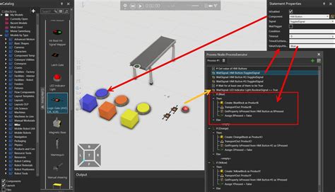 Referencing Signal Properties In If Statements Process Modeling Visual Components The