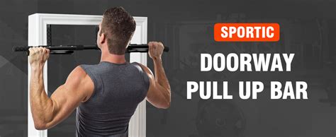 Multi Grip Pull Up Bar For Strength Training Door Frame