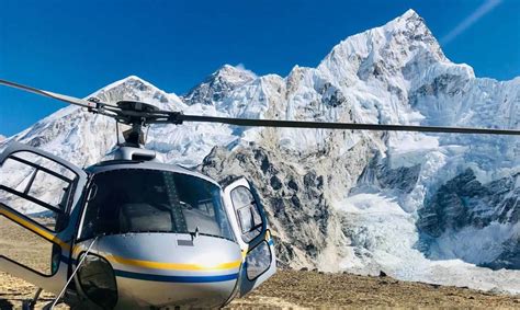 Everest Base Camp Helicopter Tour Cost Flight Landing Nepal