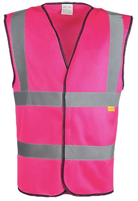 Fuchsia Pink Hi Vis Vest Ppe Delivered