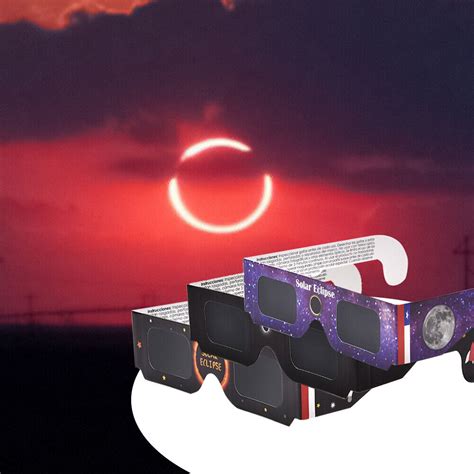 Sun Spot Viewer Solar Eclipse Viewing Viewer Shades Paper Glasses SAFE