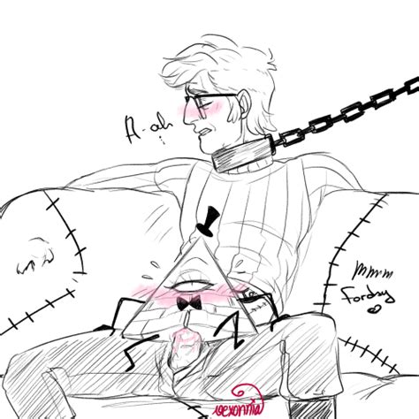 Rule 34 Bill Cipher Blush Chains Collar Dialogue Disney Disney