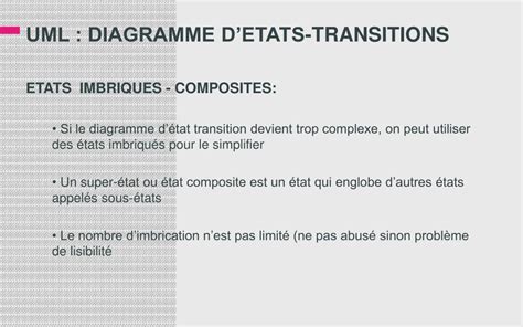 Ppt Uml Diagramme Detats Transitions Powerpoint Presentation Free Download Id 2876072