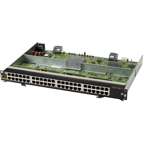 Hpe Networking 48 Port Poe Class 4 Gigabit Ethernet Module