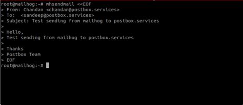 Mailhog For Email Test Environment Postbox Consultancy Services