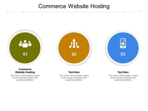 Commerce Website Hosting Ppt Powerpoint Presentation Icon Skills Cpb Presentation Graphics