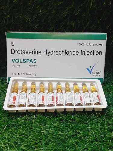 Drotaverine Hydrochloride Injection At Best Price In Ambala Haryana Volks Biotech