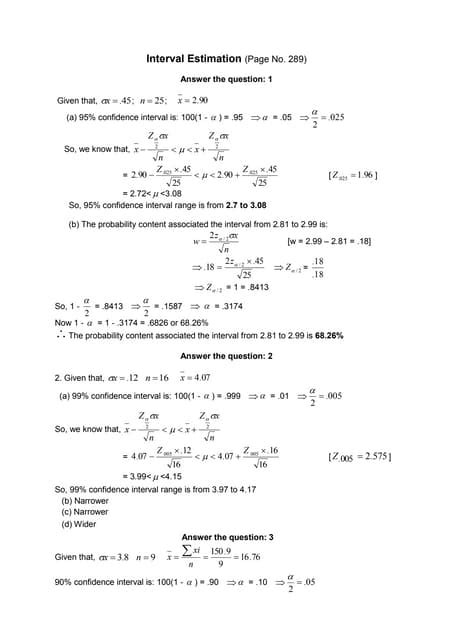 Statistics Assignment 8 Doc