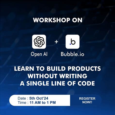 trynocode on linkedin nocode workshop bubbleio flutterflow openai