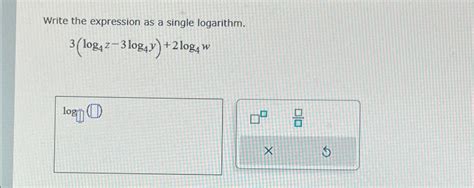 Solved Write The Expression As A Single Chegg