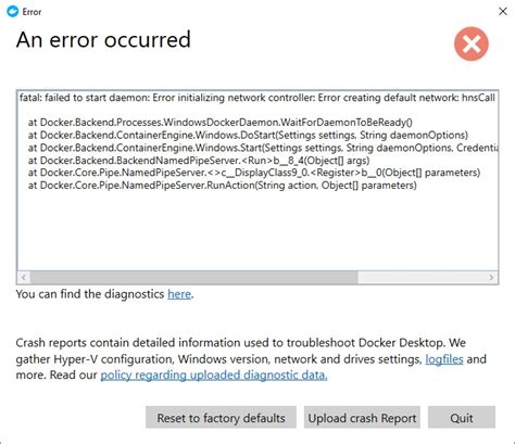 Cannot Start Dockerd On Upgraded Server 2016 · Issue 27984 · Mobymoby