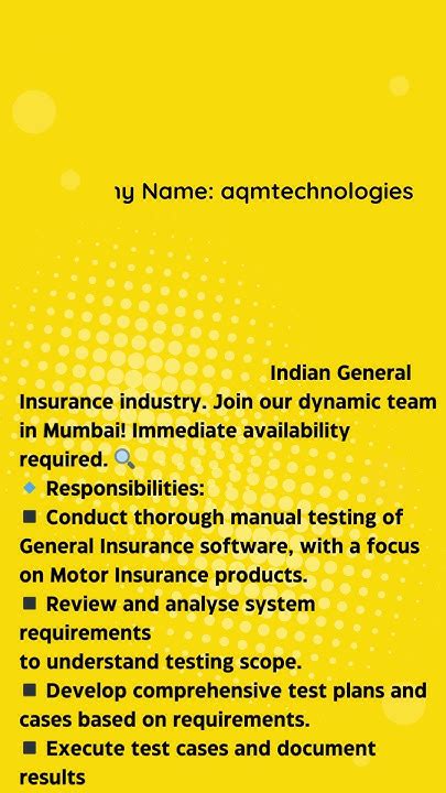 Qa Job Opening For Manual Testing Automation Selenium Manualtesting Qa Viral Yt Ytshorts