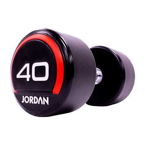Jordan 725kg Red Urethane Dumbbells Pair Premium Strength Training