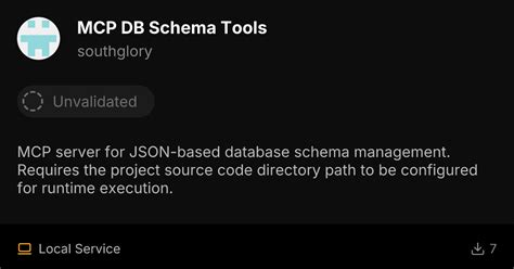 mcp db schema tools mcp servers · lobehub