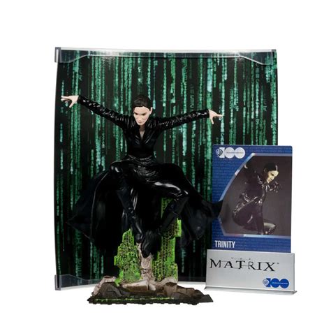 Mcfarlane Toys The Matrix Movie Maniacs Trinity 6 Posed Figure Toywiz