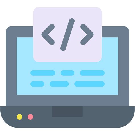 Programing Programming Language Monitor Coding Computer Computing Icon Download On