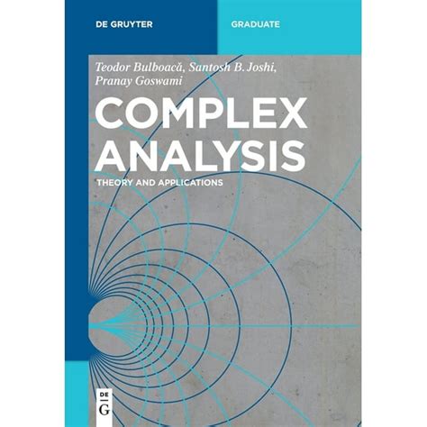 De Gruyter Textbook Complex Analysis Theory And Applications Paperback