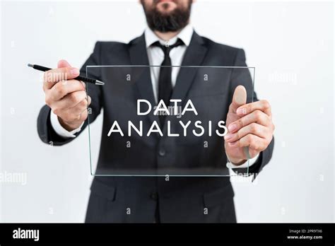 Sign Displaying Data Analysis Business Idea Translate Numbers To Analytical Conclusion