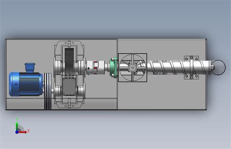 小型榨油机CAD 三维SW SOLIDWORKS 2016 模型图纸下载 懒石网