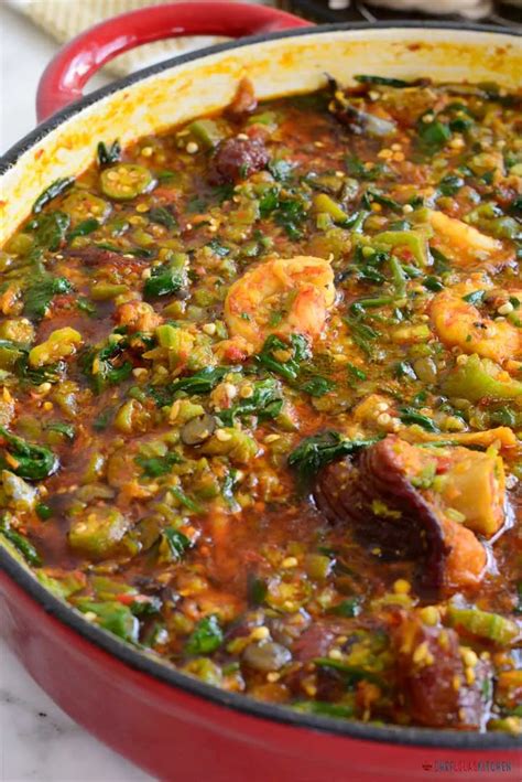 Ogbono Soup Chef Lolas Kitchen