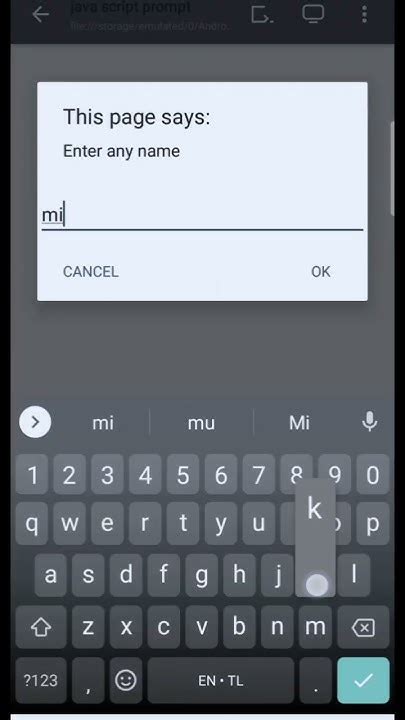How To Use Prompt In Use Javascriptshorts Javascript Youtube
