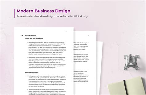 Performance Skill Gap Analysis HR Template In Word PDF Google Docs Download Template Net