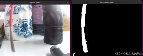 opencv 中用于背景分割的一个类cv bgsegm backgroundsubtractorgmg opencv 背景分离 算法 csdn博客