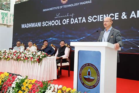 Wadhwani Funds Ai School At Iit Madras