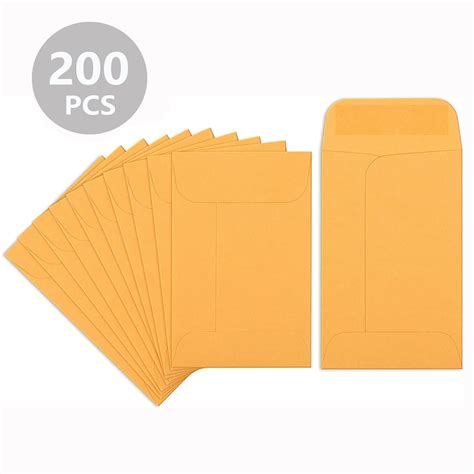 Kraft Envelope Sizes
